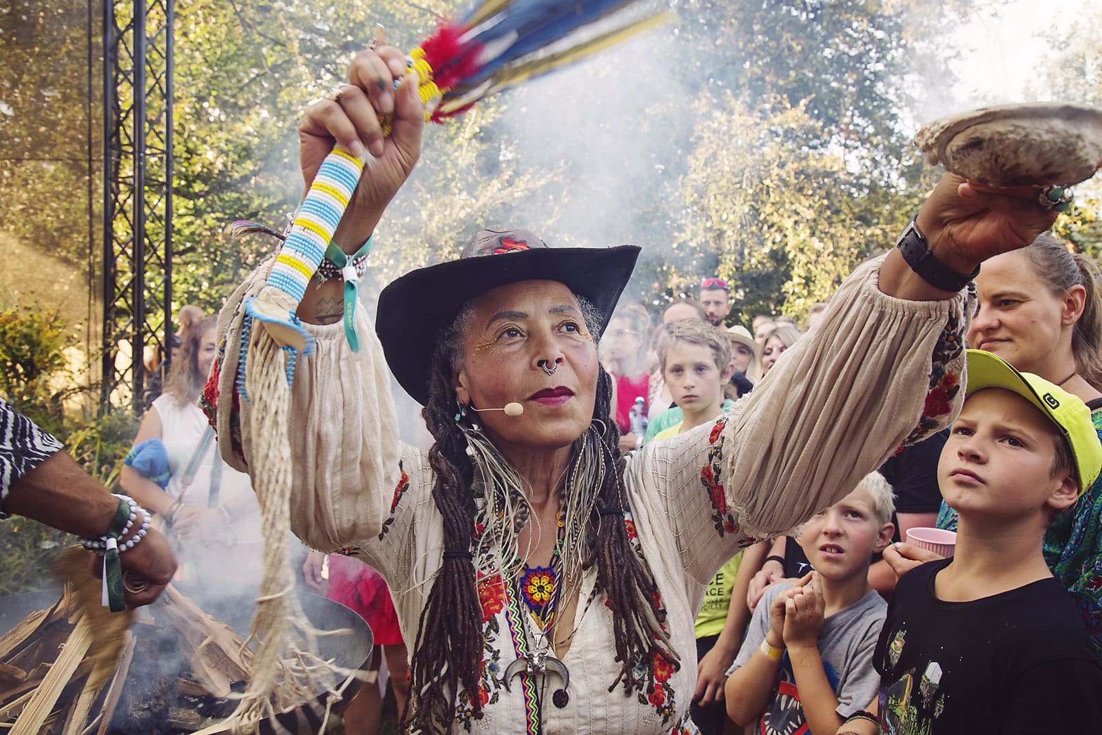 Anna Giunta / Flawsome Yoga at the Healing Festival 2025